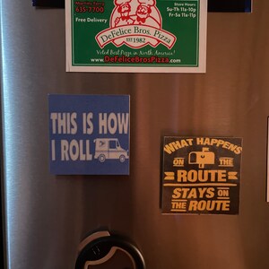 Letter Carrier Usps Postal Carrier Fridge Magnet - Etsy