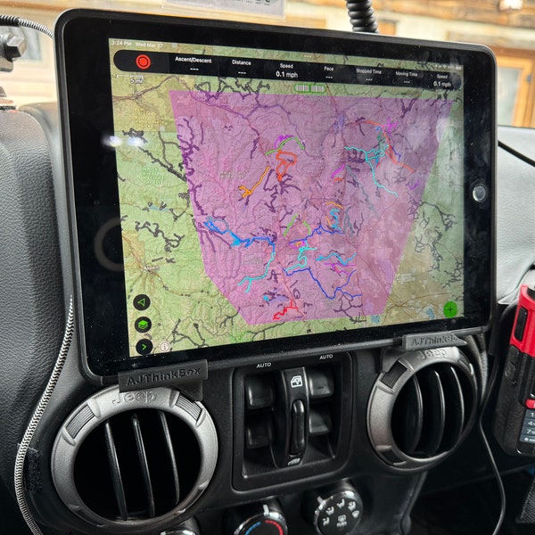 Ipad, Phone, and Tablet Mount for Jeep Wrangler JK 2011-2018 - Etsy