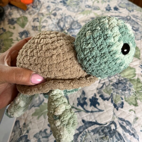 Timothy the Turtle Crochet Pattern/// This is A PATTERN ONLY Not A ...