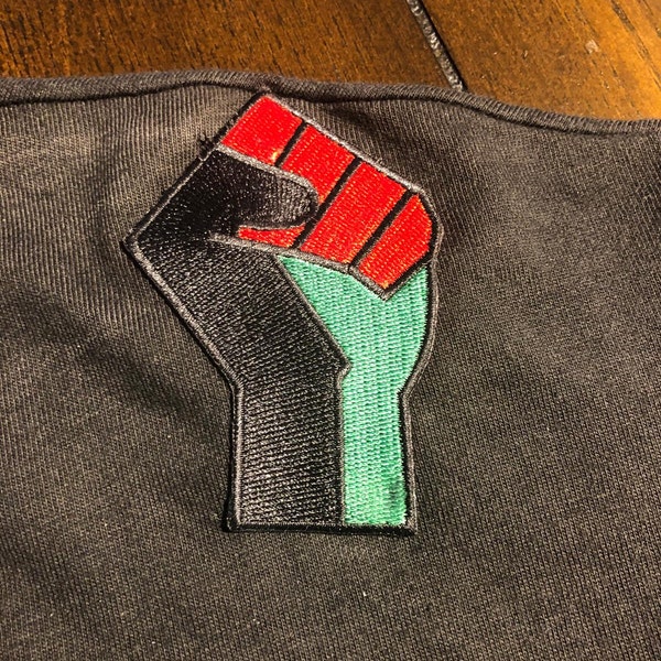 RBG Patches - Red Black and Green Iron on Patches - Pan African ...