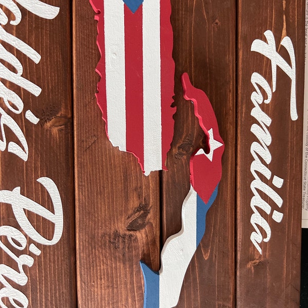 Personalized Two Countries Wood Sign - Etsy