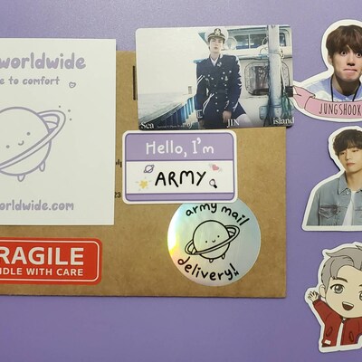 Inside Namjoon's Brain Name Tag Sticker RM Sticker Right Place Wrong ...