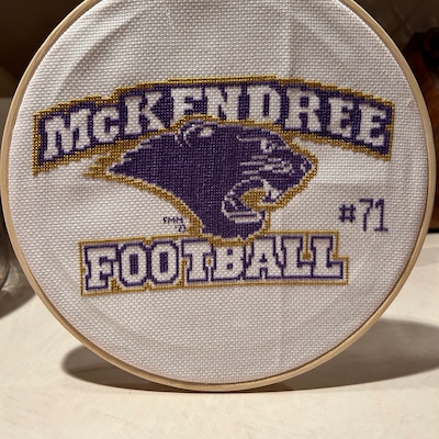 Custom College/university Logo Cross Stitch Pattern - Etsy