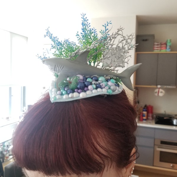 Shark, Shark Hat, Shark Fascinator, Shark Headband, Fish Hat, Fish ...
