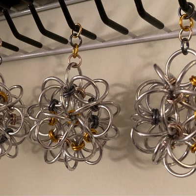 Chainmaille Kit: Japanese Ball Ornament dodecahedron Makes - Etsy