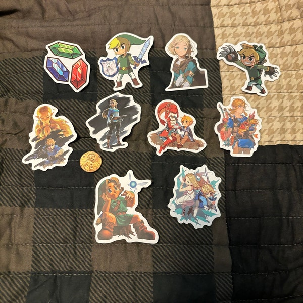 Legend of Zelda, Link Sticker, Cartoon Stickers, Video Gamer Stickers ...