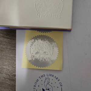 Book Stamp Personalized From the Library of Custom Self Ink Stamp or ...