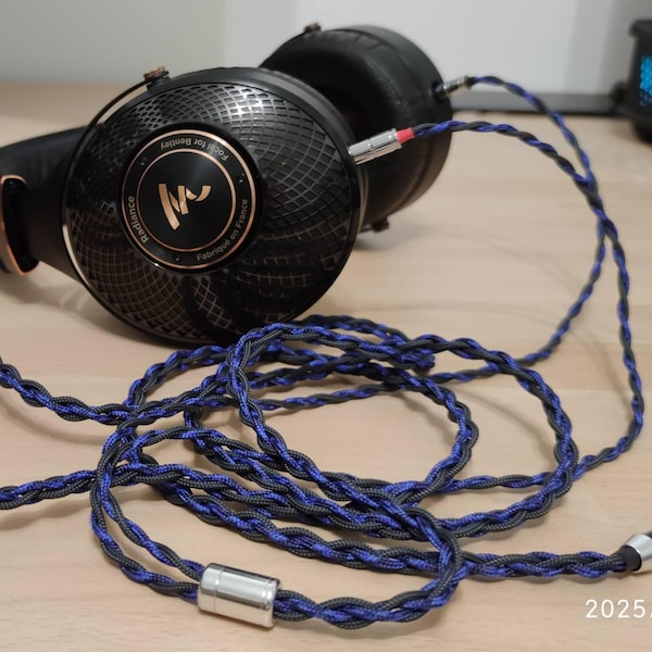 Custom Headphone Cable - Mini XLR 3 Pin AKG Q701 K702 K712 K7xx ...