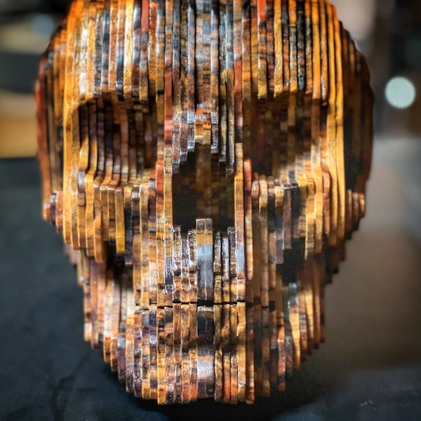 Laser Cut Vector Files SVG CNC Skull 3D Skull Decor DXF Cnc Pattern Cnc ...