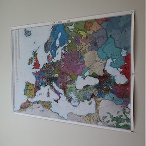 Iberia 1444 History Map Spain - Etsy