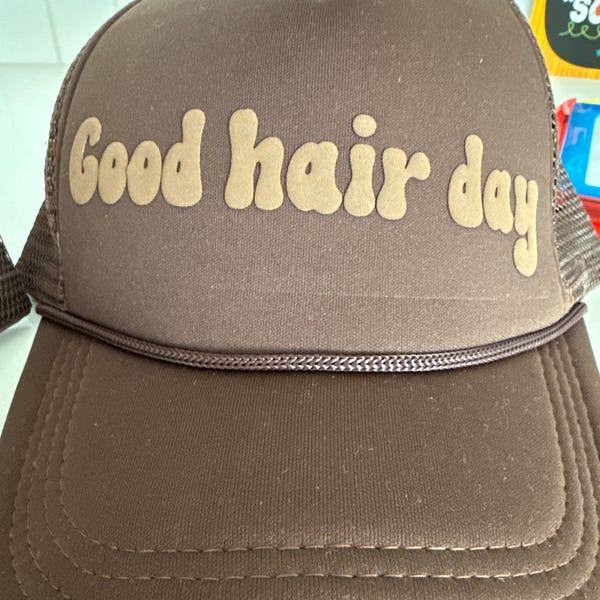 Custom PUFF Print Trucker Hat,personalized Foam Hat,custom Caps,foam ...