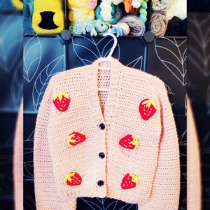 CROCHET PATTERN Checkered Crochet Cardigan Patterncheckered - Etsy