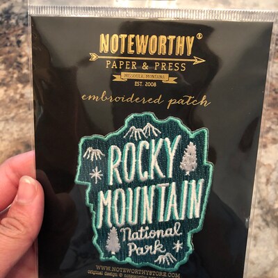 Rocky Mountain Patch Rocky Mountain National Park Patch - Etsy