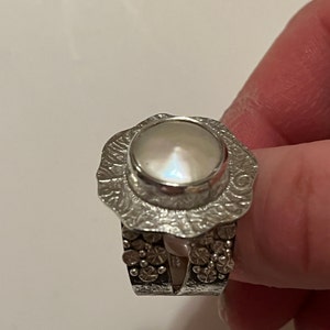 Box Clasp in Sterling Silver With Safety Catch and Organic Texture ...