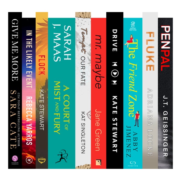 Custom Book Spine Print | Personalized Gift for Book Lovers | 11-12 ...