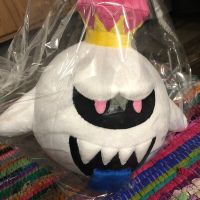 Custom Plush King Boo Black - Etsy