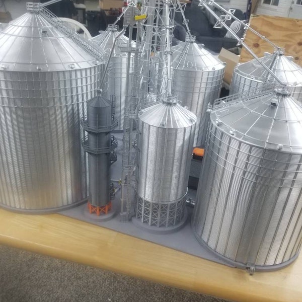1/64 40,000 Bushel Grain Bin 3d Printed - Etsy