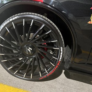 Tire Lettering SPEEDHUNTERS GOOD VIBES Permanent Raised - Etsy