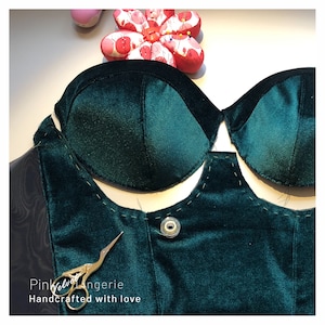 Bra/ Lingerie Wire Casing / Channeling. 10mm Plush Back. Black - Etsy