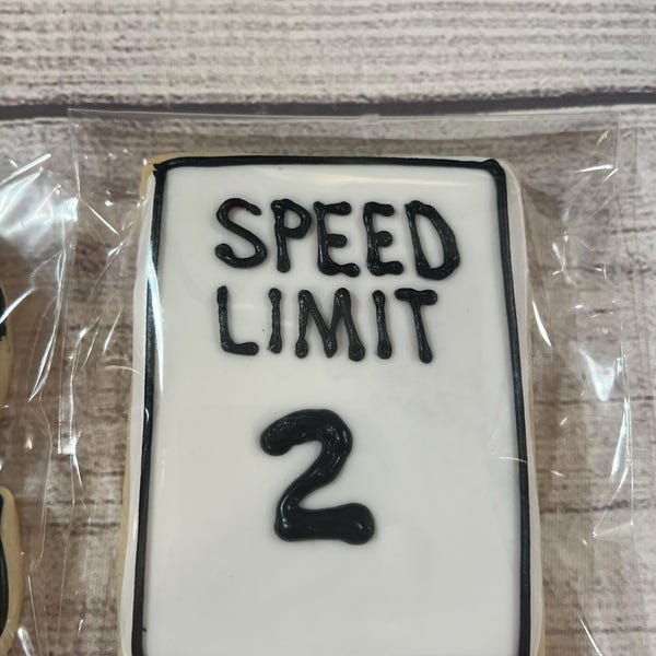 Speed Limit Sign Cookie Cutter - Etsy