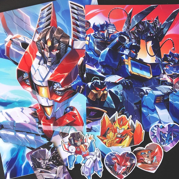 Starscream | Transformers IDW Print - Etsy