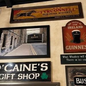 Irish Shop Sign Irish Pub Sign Antique Look Signage - Etsy