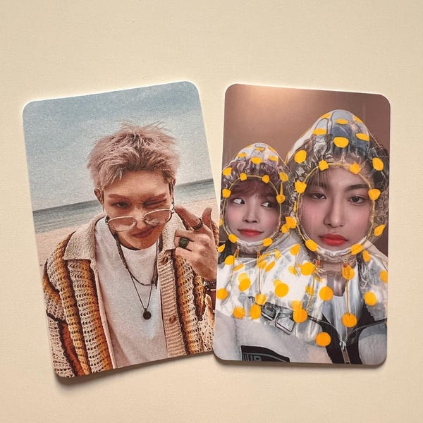 Stray Kids - Ate Teaser Concept Set 1 - Handmade Photocards - Double ...