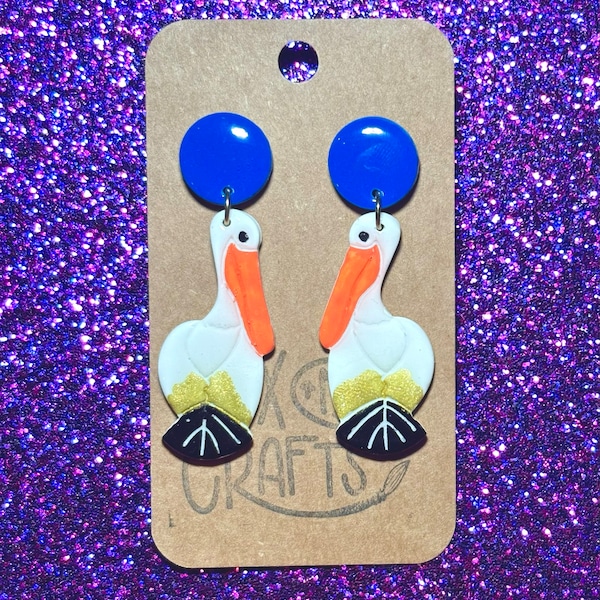 Pelican Printed Clay, Polymer Clay, Cookie Cutter - Etsy