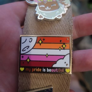 Non Binary Enby LGBTQIA Enamel Pin | Etsy