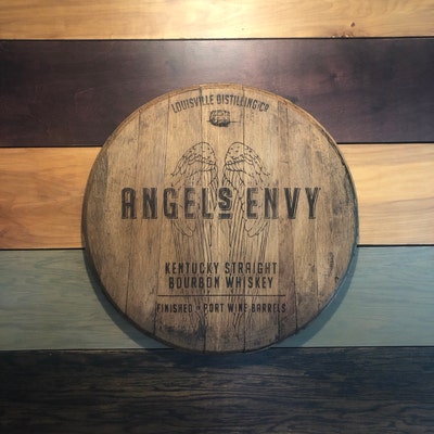 Angels Envy Bourbon Laser Engraved Barrel Head - Etsy