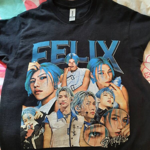 Felix Stray Kids Graphic Shirt, Felix Kpop Bootleg Shirt, Felix Retro T ...