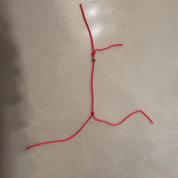 Navy Blue String Surfer Bracelet for Men Blue Thread Bracelet Kabbalah ...