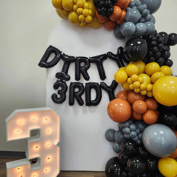 Her Last Rodeo Balloon Banner | Bachelorette Party Decorations Party ...