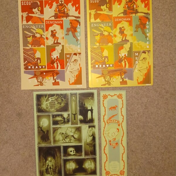 Team Fortress 2 / Sticker Sheet - Etsy