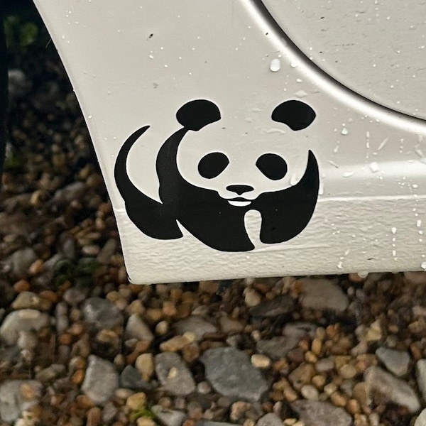 Panda Vinyl Decal Sticker Car Window Laptop Wall Choose Color Free ...