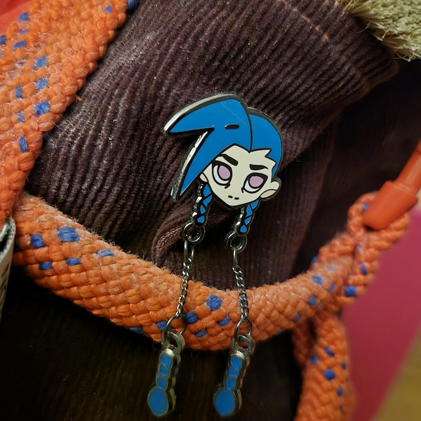 Jinx and Vi Mini Pins | Arcane | Enamel Pin - Etsy