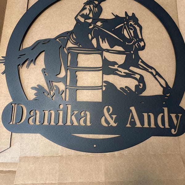 Western Cowboy Posse Monogram Western Riding Cowboys Metal Sign - Etsy