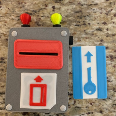 Hello Neighbor Keycard Terminal 3D Printed fan Inspired - Etsy