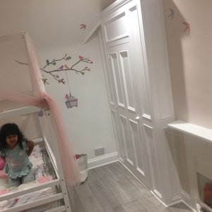 Shanghai Branch Fabric Wall Sticker - Etsy