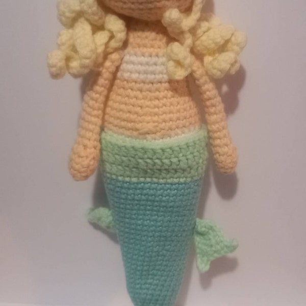 Water Sprite - Critter Stitch Crochet Pattern / Amigurumi Mermaid PDF ...