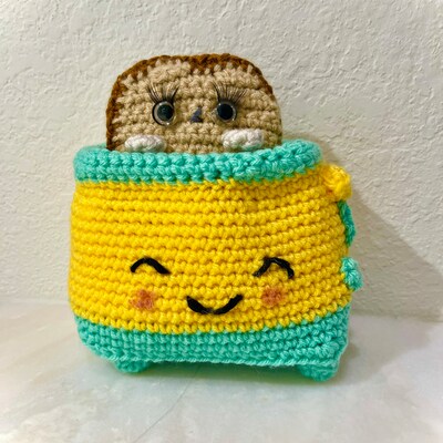 PATTERN Cat Toaster, Crochet Patterns, Instant Digital Download ...