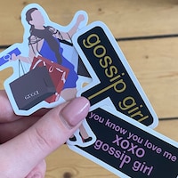 GOSSIP GIRL Stickers - Etsy UK