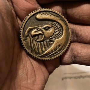 Legacy Ninja Ninjetti Weathered Ranger FALCON Power Coin Morpher Prop ...