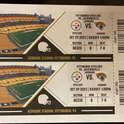 Customized Replica Football Ticket Gift Perfect Way to Give Digital ...