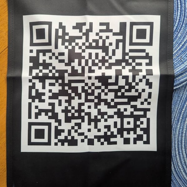 F*ck Trump QR Code Flag, Subtle Anti Trump Garden Flag, FDT Garden Flag ...