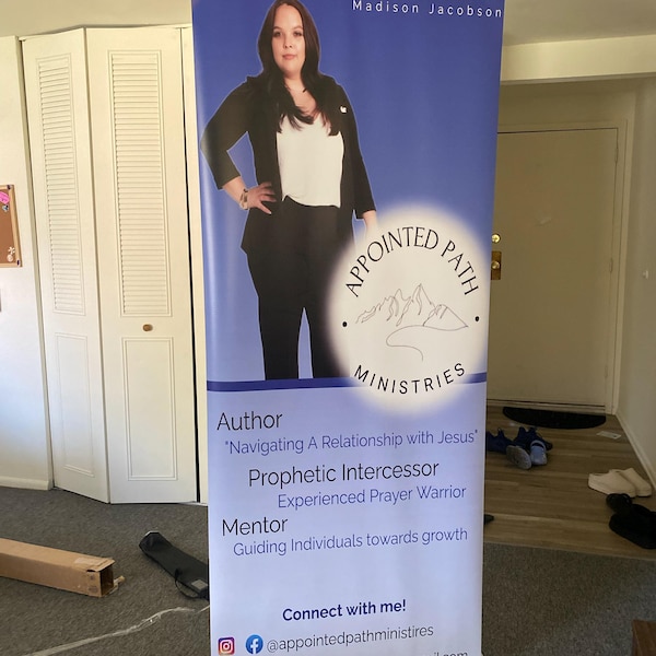 Seating Chart Retractable Banner Stand INCLUDED With Full Color Print ...