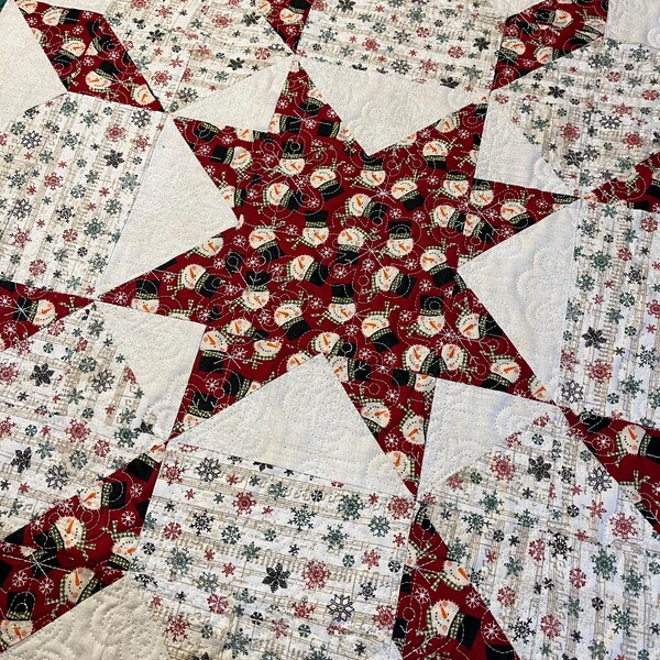 Floral Burst Digital Edge-to-edge Quilting Pattern - Etsy