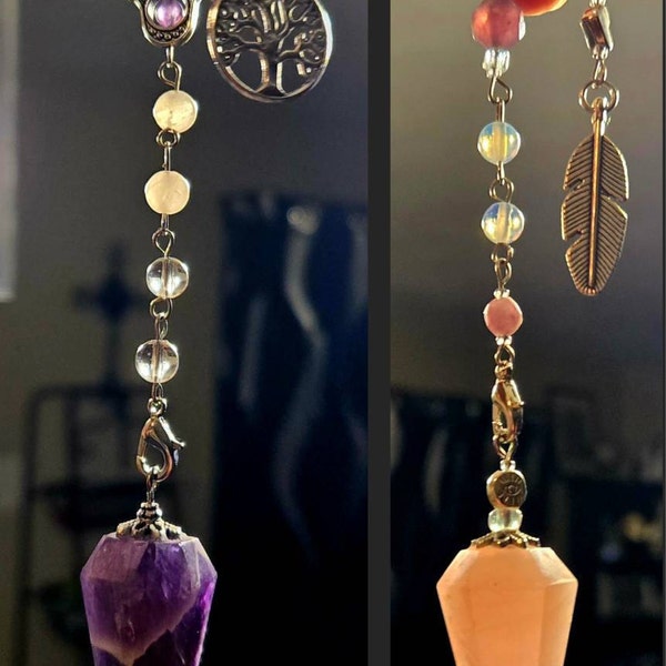 Pocket Pendulum - Dowsing , Crystal , Divination Tool , Spiritual Tool ...