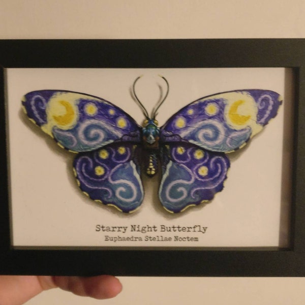 Edvard Munch's the Scream Hawkmoth Painting Print 6x8 | Framed ...