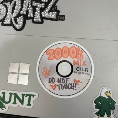 2000s CD Mix Sticker, Sticker for Millennials - Etsy